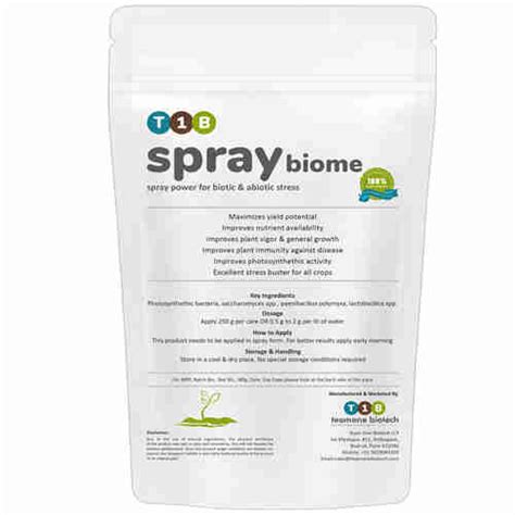 Spray Power For Biotic And Abiotic Stress T1b Spray Biome Seller
