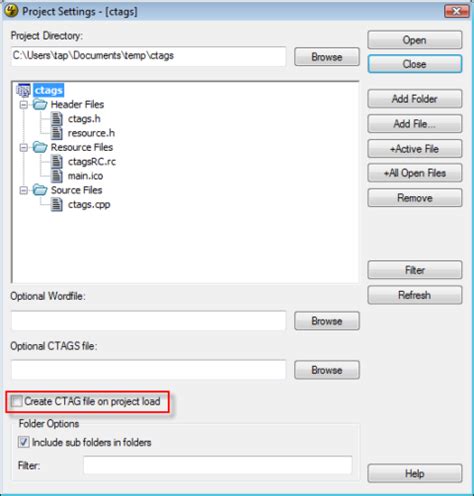 Use Ctags And UltraEdit As A C C Programming Editor