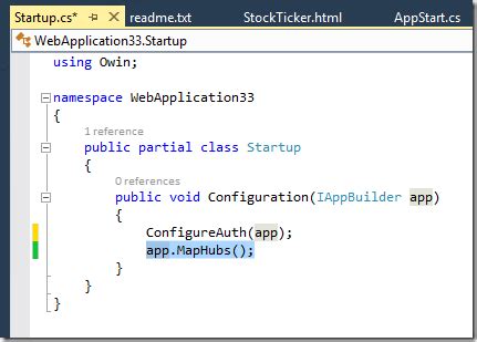 Use SignalR Sample Nuget Package In VS Preview MVC Project NET Blog