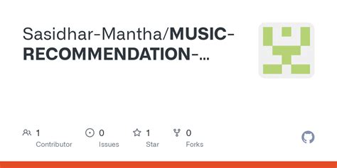 Github Sasidhar Mantha Music Recommendation From Emotion Recognition