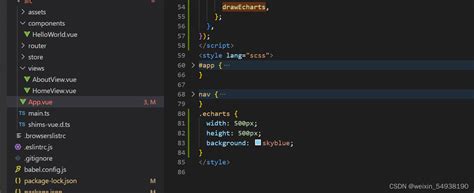 Vue3从零搭建项目，搭配echartsvue3 It Csdn博客