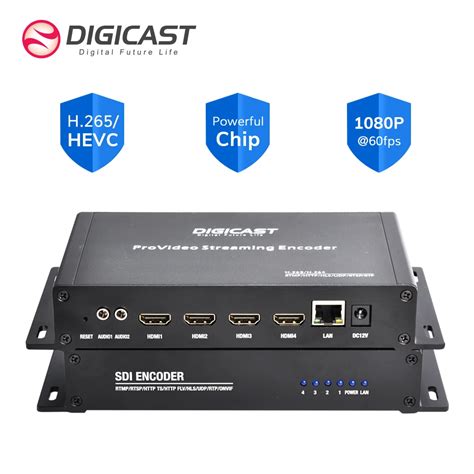 hd to ip video stream encoder rtmp srt live streaming streamer encoder