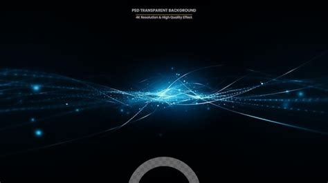 Premium Psd 3d Rendering Abstract Fractal Light Background