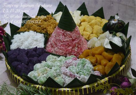Jajan Pasar Tumpeng Jajanan Singkong Home Made Cake And Cookies