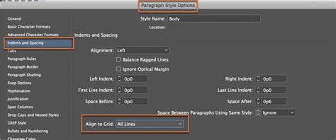 Adobe InDesign Baseline Alignment Across Columns Rocky Mountain Training