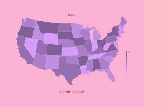 Animated Choropleth Map 49 Days Of Charts By Jene Tan On Dribbble
