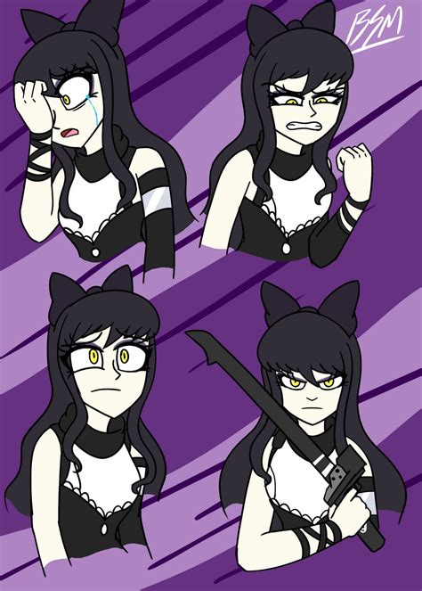 Rwby Expressions Blake Belladonna 22 By Mamaluigi2018 On Deviantart