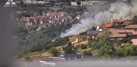 Fire Crews Battle San Marcos Blaze