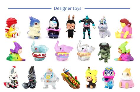 Custom 3d Printed Vinyl Toys Collectible Action Figures