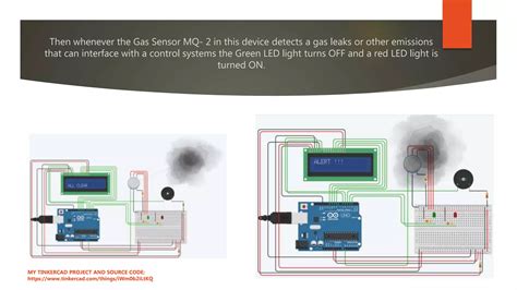 Gas Detection Alarm System Using Arduino Pptx
