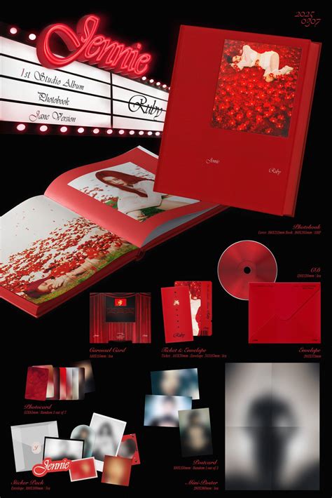 Jennie “ruby” Album Details Blackpink CafÉ