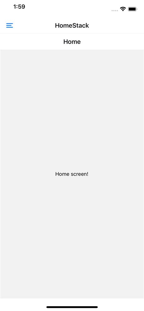 Combining Drawer Tab And Stack Navigators In React Navigation 6 Dev Community