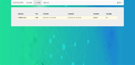 java jsp servlet mysql的在线考试系统 代码 当牛作码