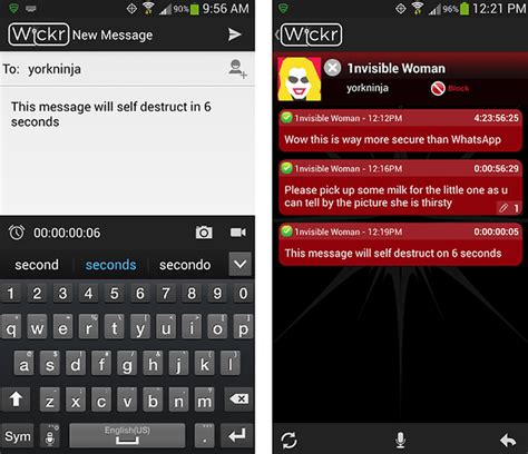 Wickr App Send Encrypted Self Destruct Messages Nextpit