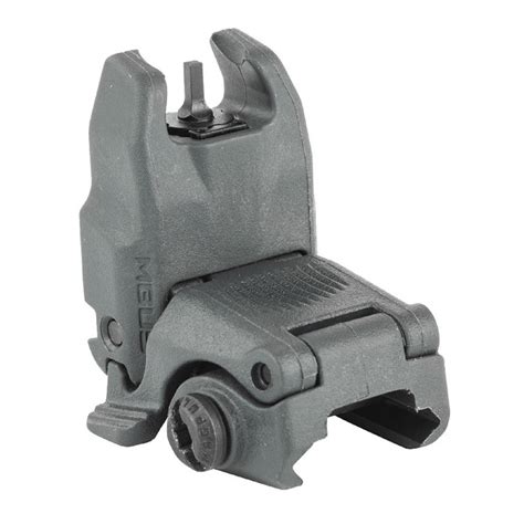Ar 15 Iron Sights Front And Rear Flip Up Sights Fixed And Backup Iron
