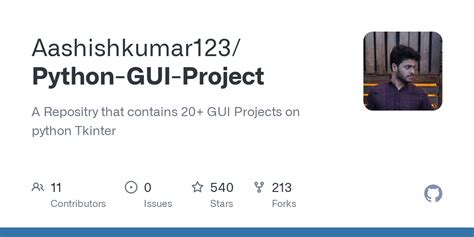Github Aashishkumar123python Gui Project A Repositry That Contains