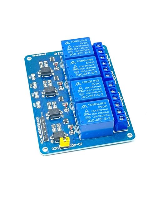 MÓDULO RELE 4 CANAIS 5V