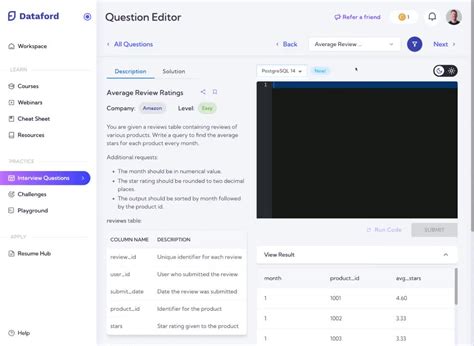 dataford on linkedin sign up now and practice python interview ️ new