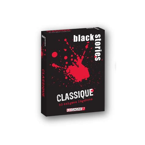 Black Stories Classique Un Jeu Kikigagne Boutique Bcd Jeux