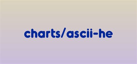 Binary To Hexadecimal Conversion Chart Ascii Binary And Hexadecimal