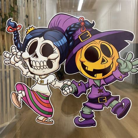 Halloween Raamstickers Goedkoop Va 595 And Gratis Verzending