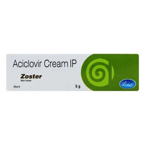 Zoster Acyclovir Skin Cream 5 Gm At ₹ 99piece In Nagpur Id