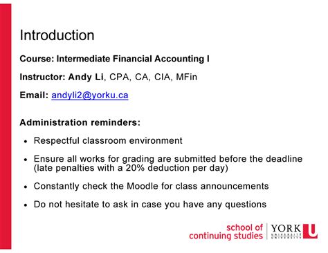 3594 Class 1 Slides Lecture Introduction Course Intermediate Financial Accounting I