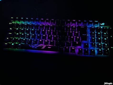 Asus Rog Strix Scope Ii Wireless Magyar Fekete Eger Alkatr Sz Kieg Sz T J Fog S