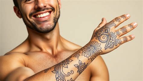 50 Bold Henna Tattoo Designs For Men From Tribal To Minimalist Styles Gentedge