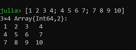Mapping Over Matrices In Julia Geeksforgeeks