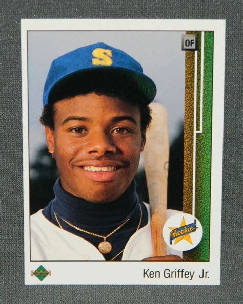 Sold At Auction 1989 Upper Deck Ken Griffey Jr Rookie Card