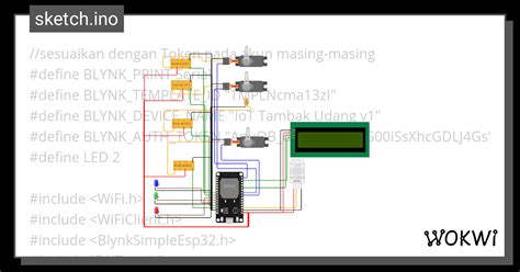 Projec Monitoring Tambak Udang Copy Wokwi Esp32 Stm32 Arduino Simulator