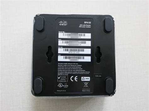 Original Voice Gateway Spa122 Ata With Router Voip Grandado