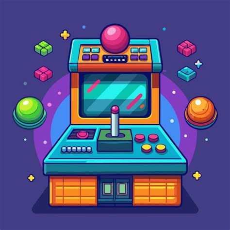 A Colorful Computer Monitor With A Colorful Ball On The Top Premium Ai Generated Vector