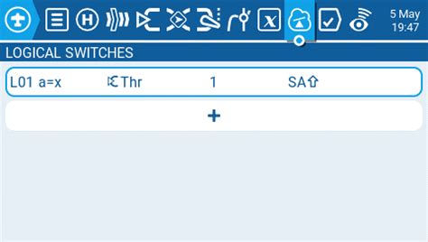 Логические переключатели Logical Switches Руководство пользователя EdgeTX