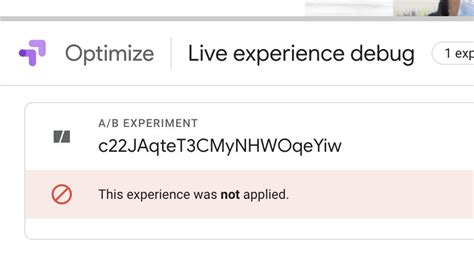 No Matter What I Always Get That The Experiment Is Not Running On Debug View But The