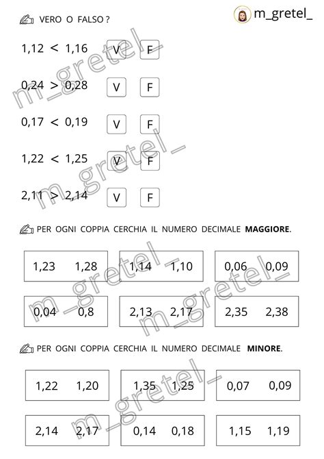 I Numeri Decimali I Centesimi • Edudoro