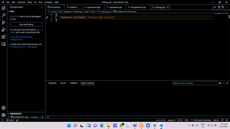 Không thể chạy code trên VS Code programming Dạy Nhau Học