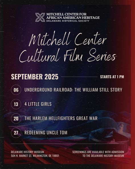 Mitchell Center Cultural Film Series Redeeming Uncle Tom Delaware