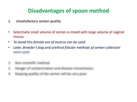 SOLUTION Methods Of Semen Collection Studypool