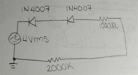Solved How Do You Calculate The Negative Peak Voltage And Chegg