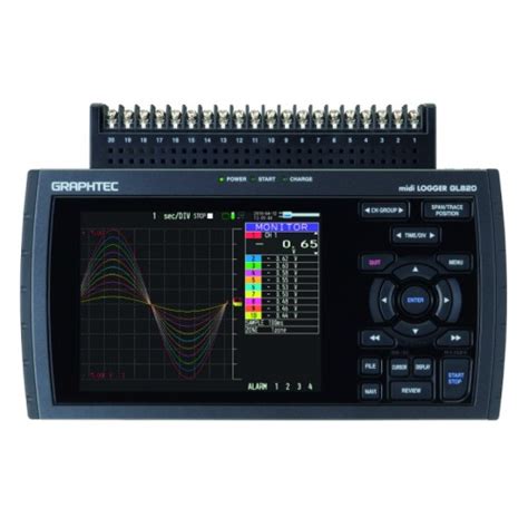 Graphtec GL820 Isolated Input Multi Channel Logger Batter Fly