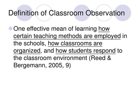 Ppt Classroom Observation Co Powerpoint Presentation Free Download