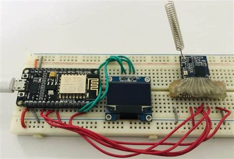 Lora Sx1278 And Esp8266 Transmitter Receiver With Dht11 Sensor