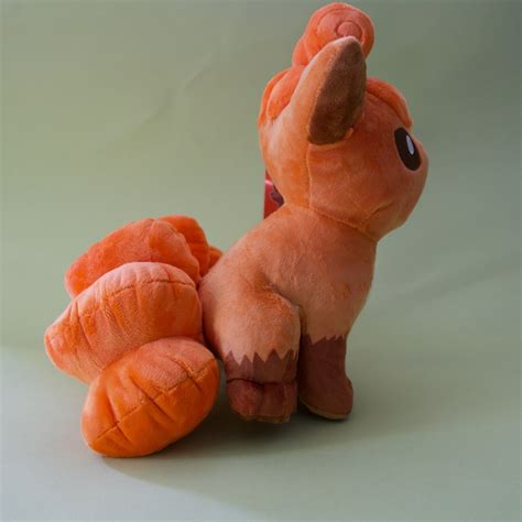 Vulpix Pokemon Plush Toy 30 Cm Etsy