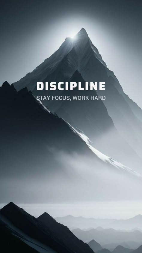 Discipline Wallpaper
