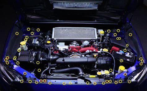 Stage 2 Titanium Hardware Engine Bay Kit Subaru Wrxsti 2015 2021