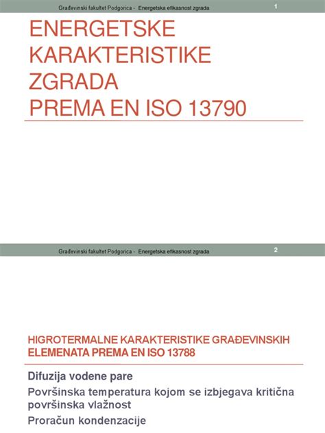 energetske karakteristike zgrada prema en iso 13790 pdf