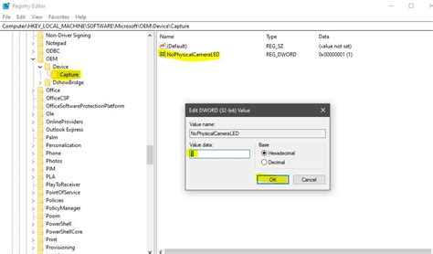 Disable Enable Camera On Off On Screen Display Notification Technoresult