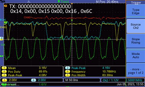 ADC3683EVM Strange Data Over LVDS Channel A1 During Constant Test Pattern Data Converters